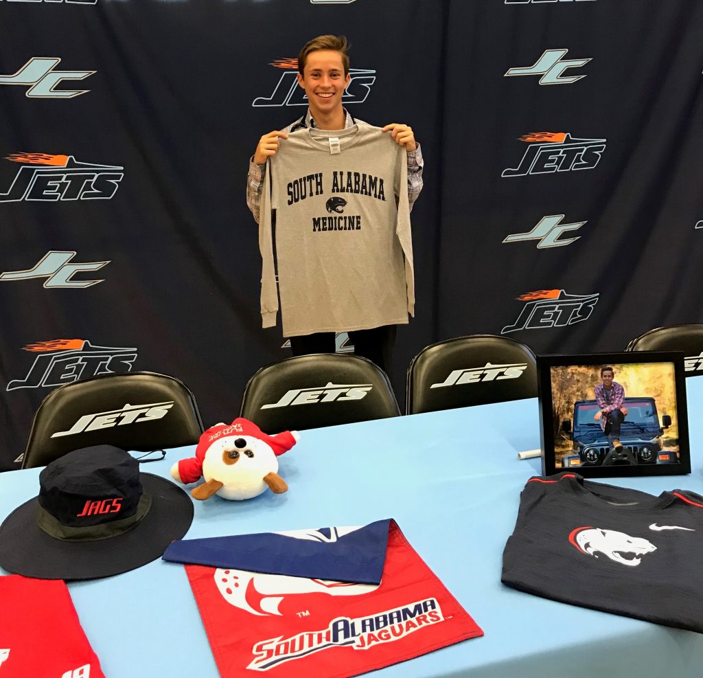 Early Acceptance To USA Medical School For Shively Of James Clemens ...