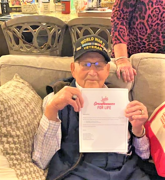 World War II vet Major Wooten named ‘Granfluencer’ by Jack’s ...