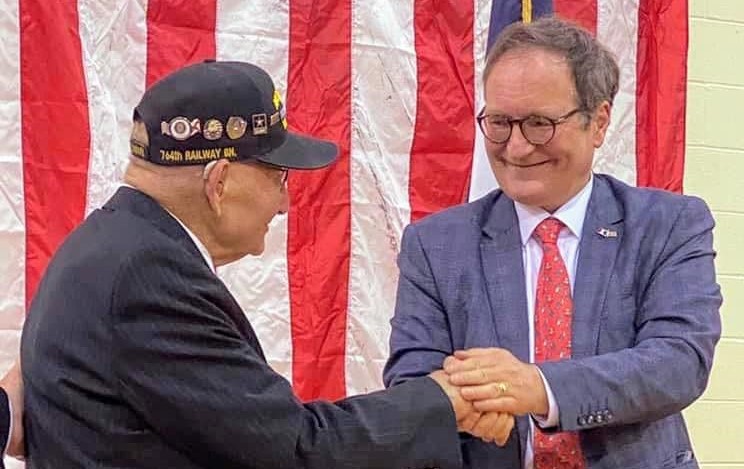 WWII veteran Major Wooten presented French Legion of Honor for 105th ...