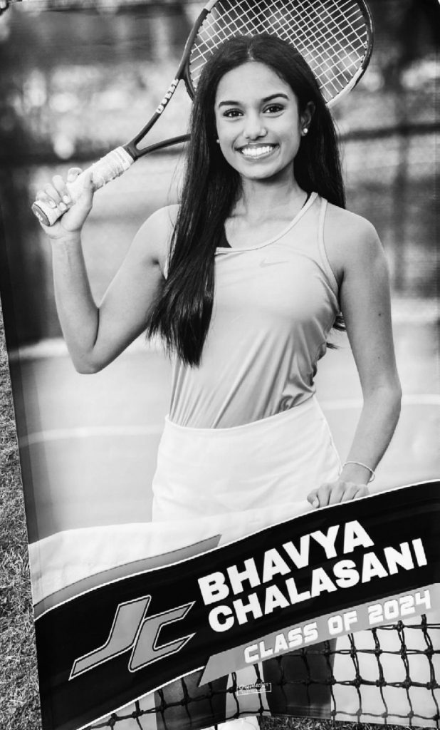 Bhavya Chalasani- Bryant-Jordan Award Winner- No. 1 Player For James Clemens Tennis Team - news